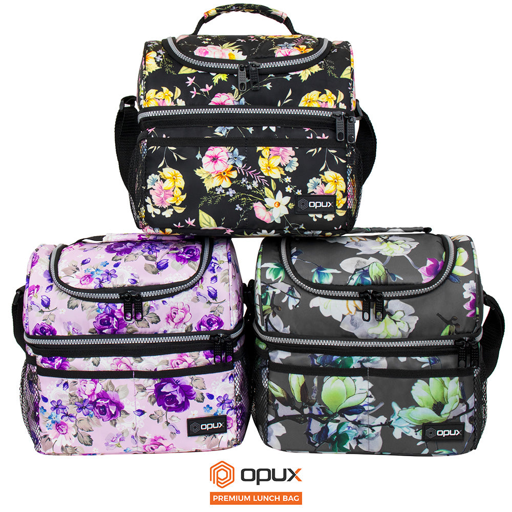 Flip-Top Double Deck Insulated Lunch Box - 16 Cans – OPUX